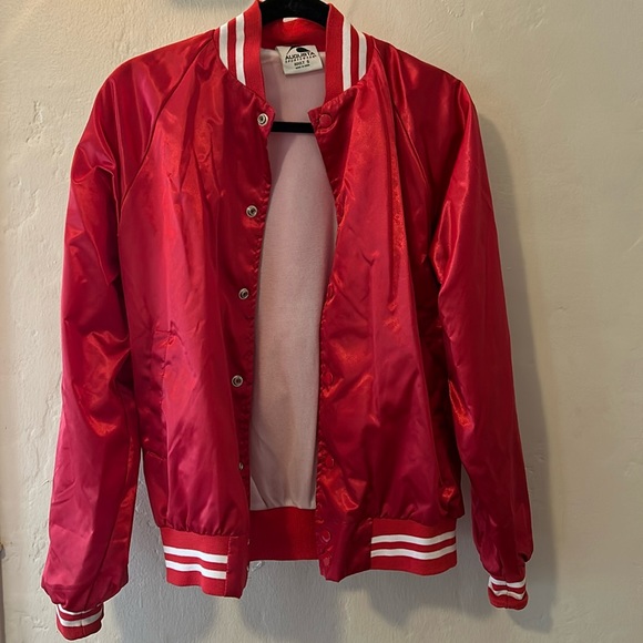 Gothic Mochas | Jackets & Coats | Gothic Mochas Red Bomber Jacket With ...